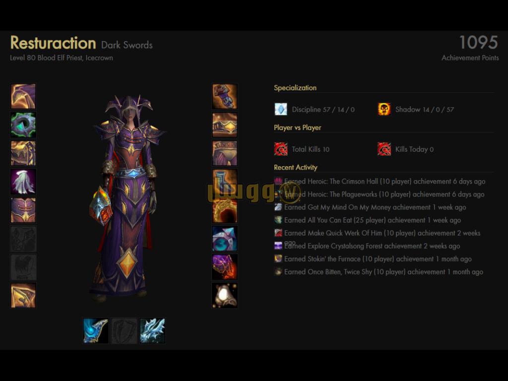 اکانت Warmane - Realm ICC - Horde PVE | Wrath of the Lich King | wow ...